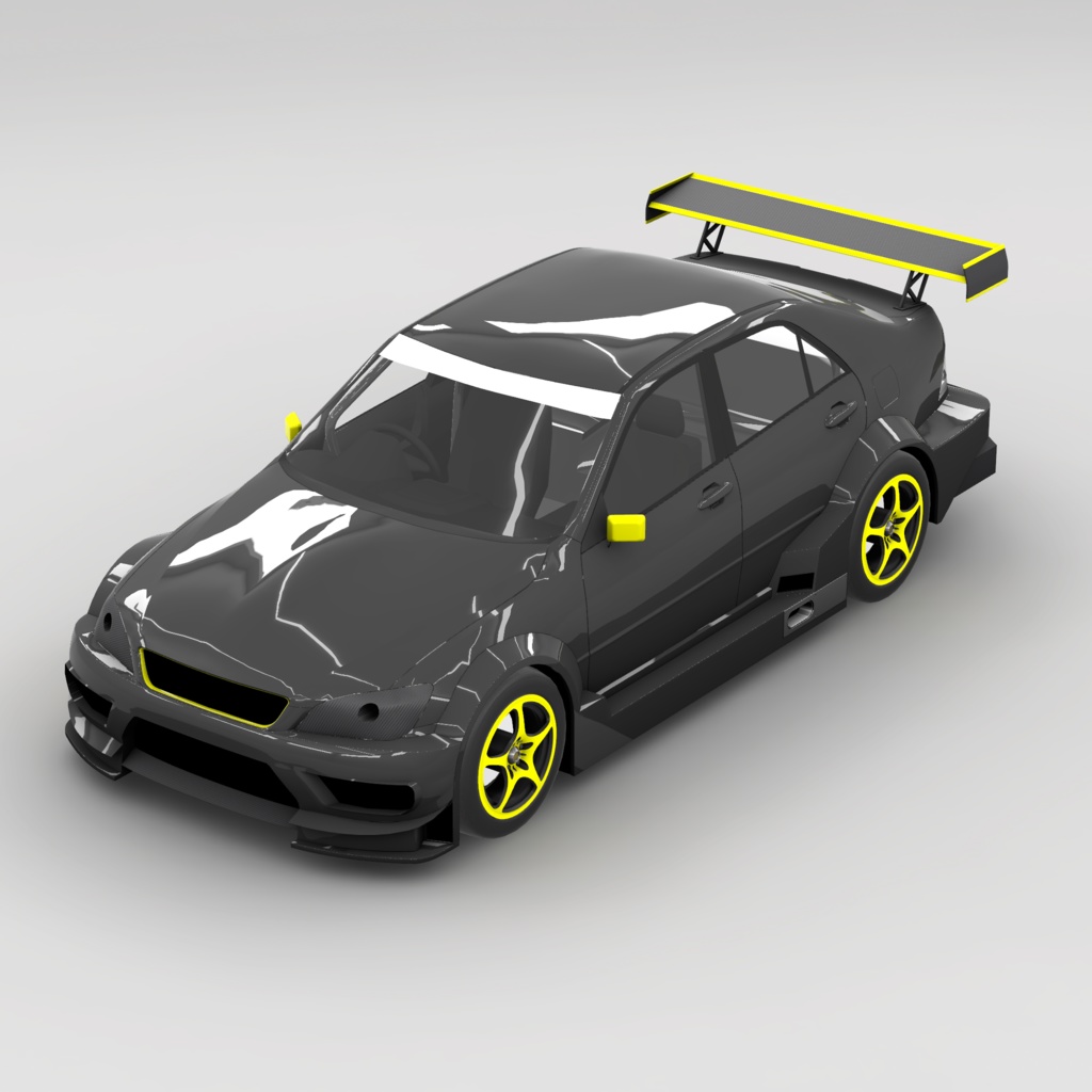 [VRC・CVS2想定]korkeus向けボディキット「korkeusTC」 - コムハチモータース - BOOTH