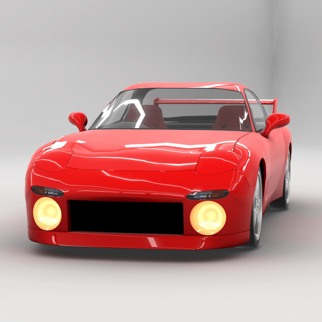 [VRC・CVS2想定]NTYPE-FD3S向けカスタムパーツセット - コムハチモータース - BOOTH