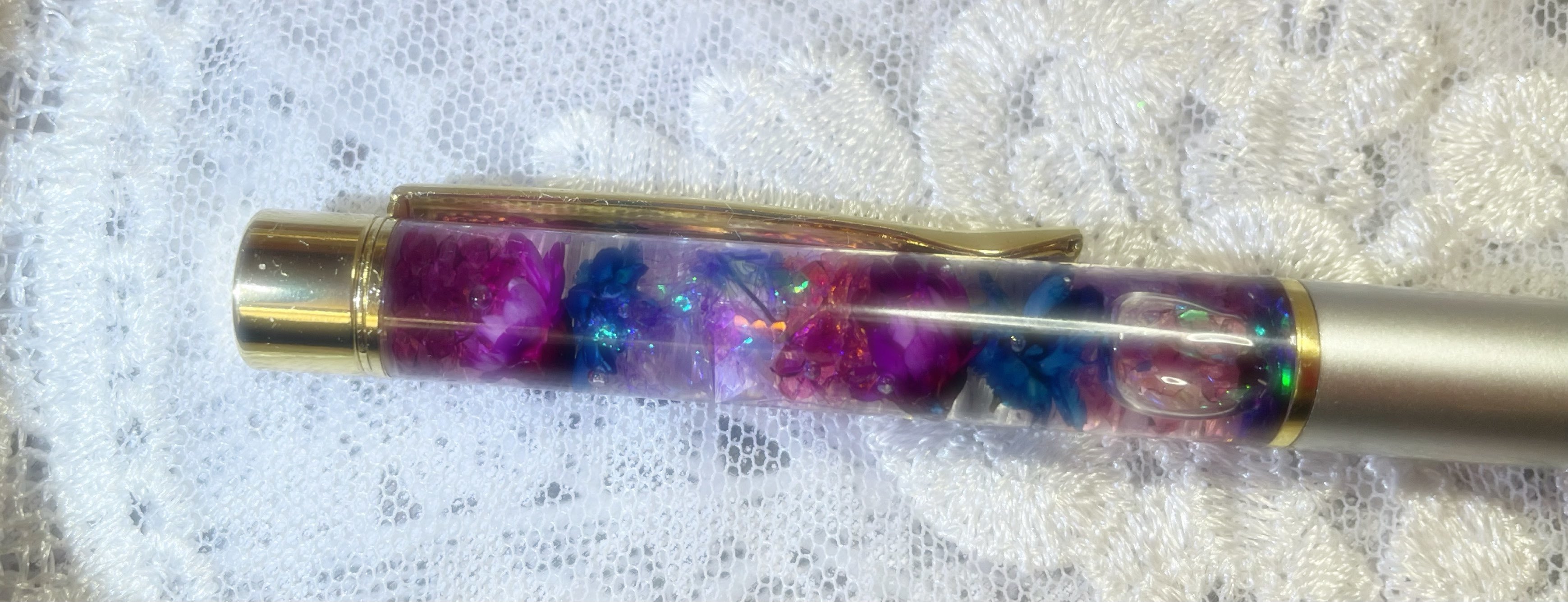 ハーバリウムペン*青紫 - 九十九折り唄 - BOOTH