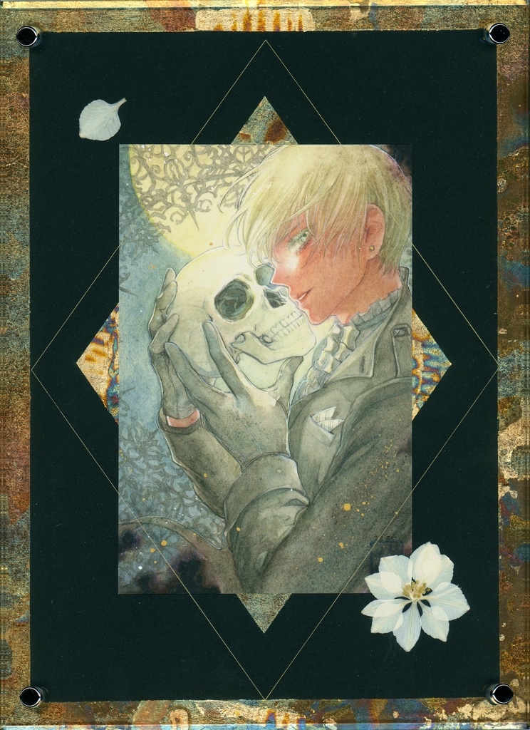 009-【骨まで🦴】はがきサイズ（額装込） - 025 - BOOTH