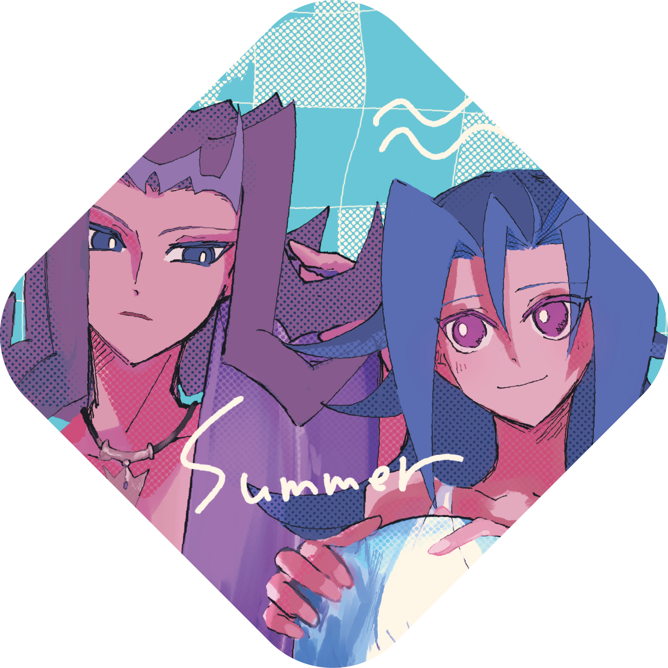 神代兄妹 やわらかキーホルダー - zmzm - BOOTH