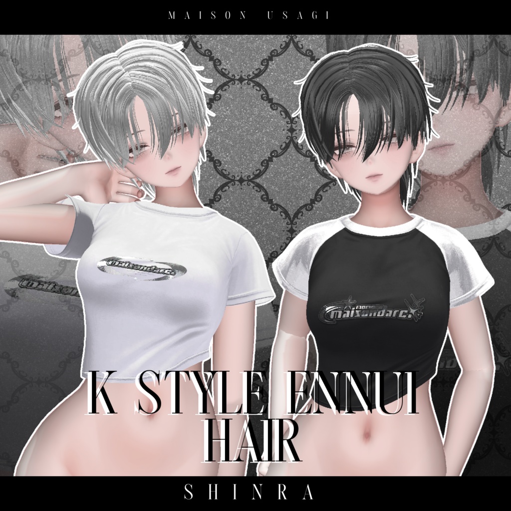 [ Hair ] K-Style Ennui Hair - maisonusagi - BOOTH