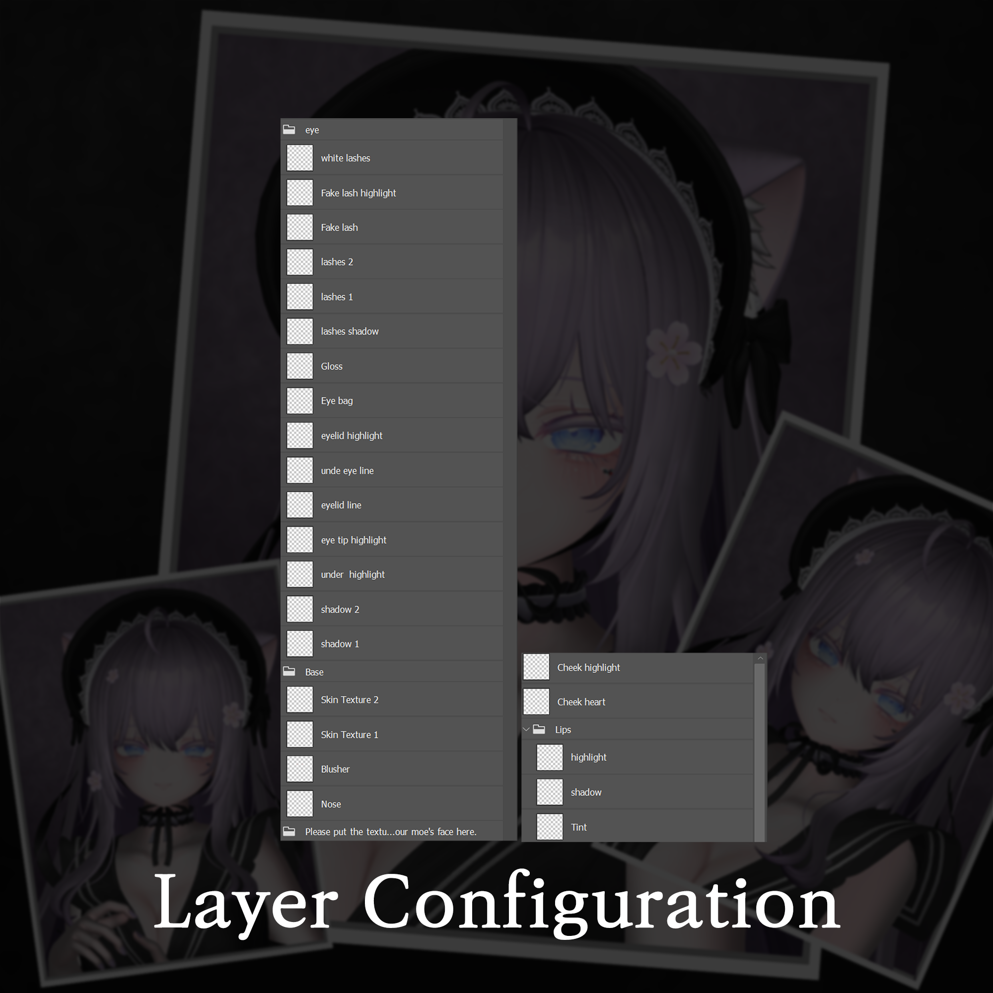 【Moe】 makeup texture + FREE gift ! - Chocolate rice - BOOTH