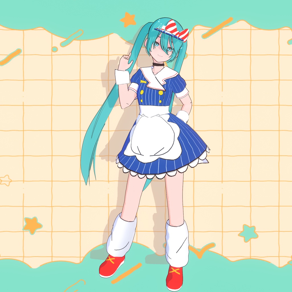 [Vroid] Miku Mesmerizer set - feinkido - BOOTH