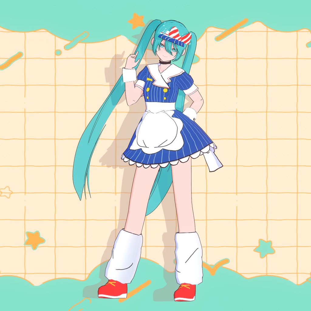 [Vroid] Miku Mesmerizer set - feinkido - BOOTH