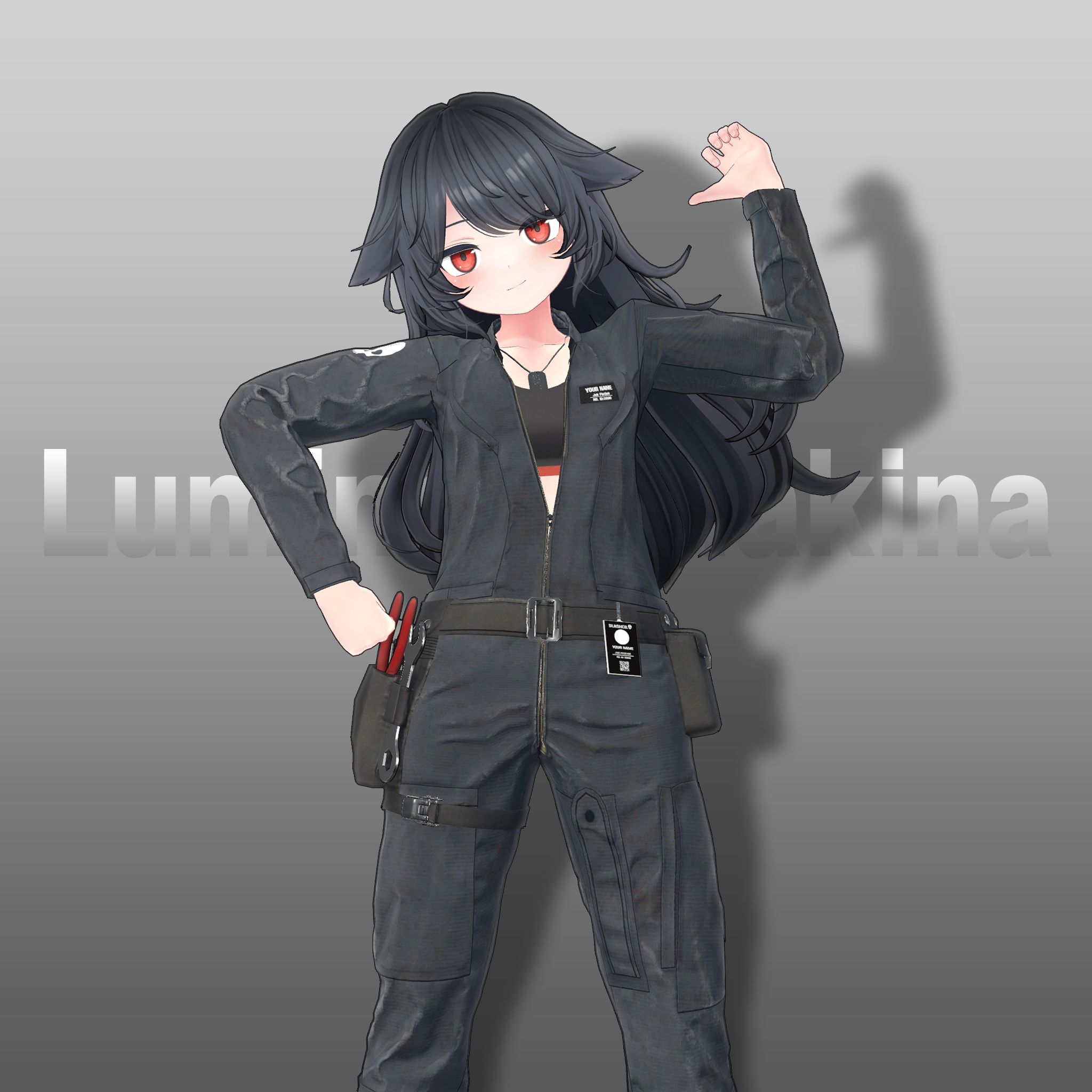 【無料】CWU-27P用SlashCo Uniform Kit（スラシュコユニフォームキット） - LuminousMakina -ルミナスマキナ- - BOOTH