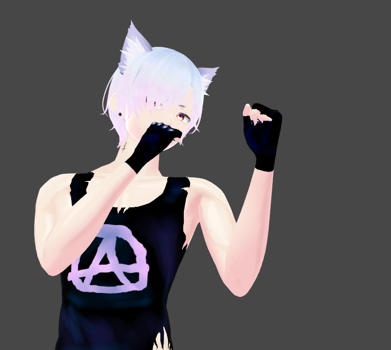 Studded Gloves Texture Vroid - Spectre - BOOTH