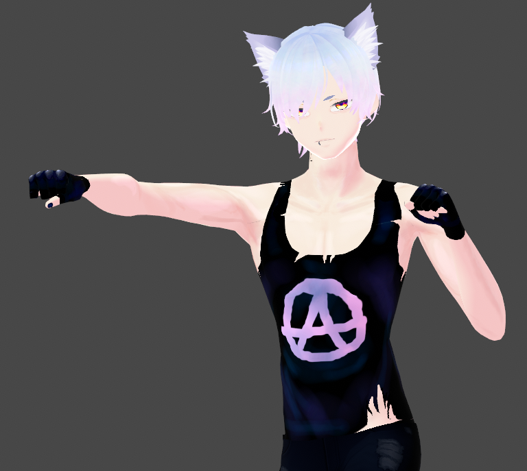 Studded Gloves Texture Vroid - Spectre - BOOTH