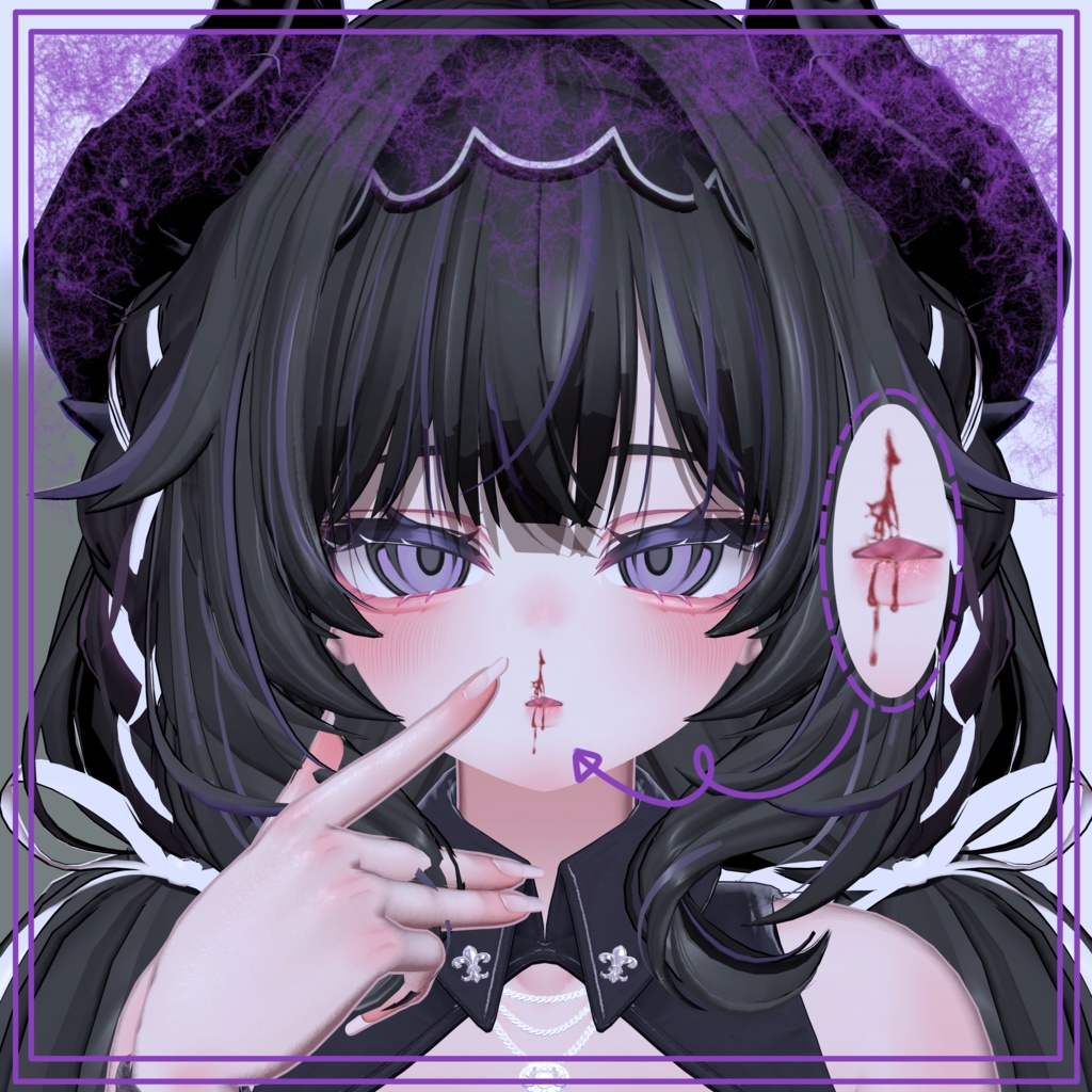 🩸Menhera makeup & Body Texture🩸[AIRI] - HA YEON - BOOTH