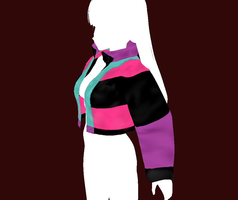 [ Vroid ] 80's Puffer jacket - 2icey - BOOTH