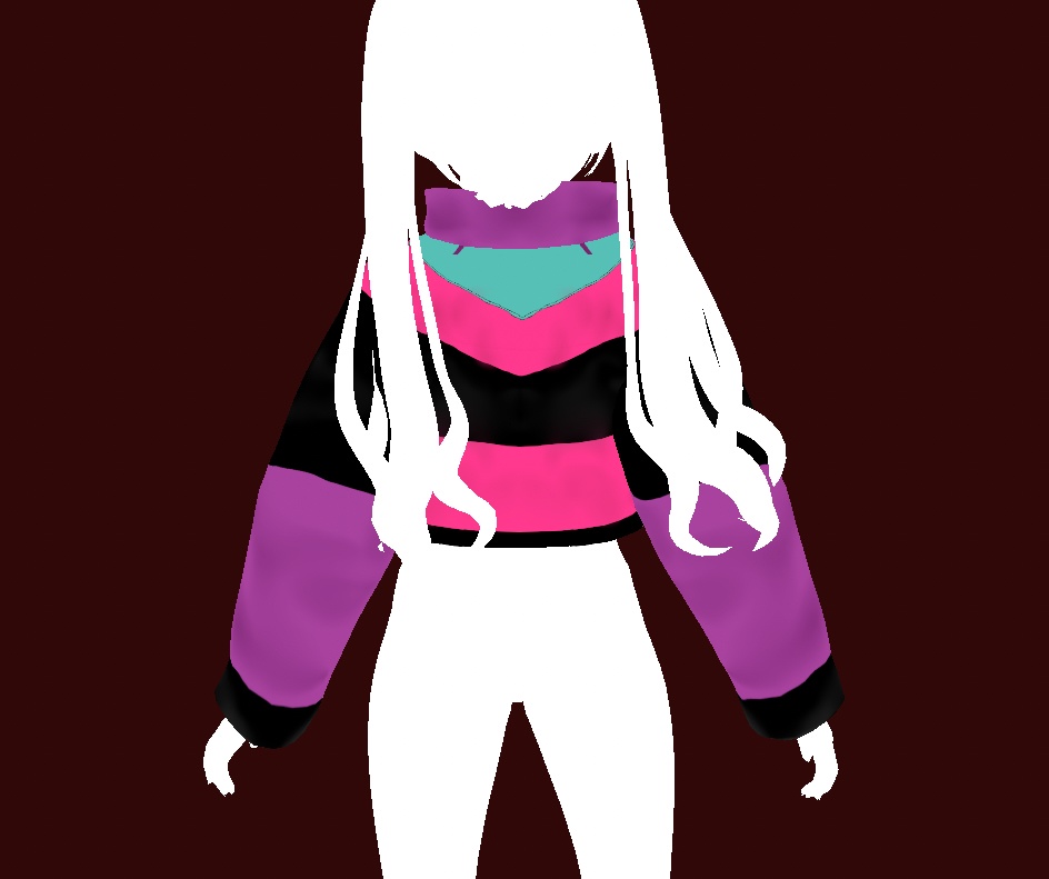 [ Vroid ] 80's Puffer jacket - 2icey - BOOTH