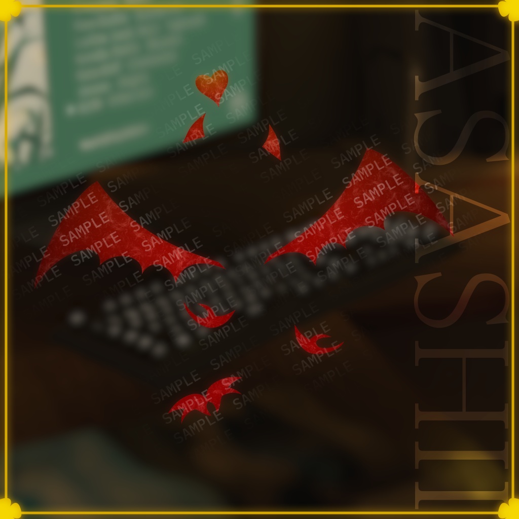 Manuka 「マヌカ」Succubus tattoo with emission - asashi - BOOTH