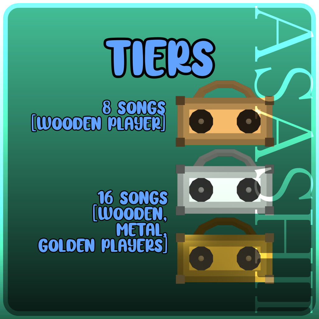 Music Player 🎶 [For VRChat avatars] V2 - asashi - BOOTH