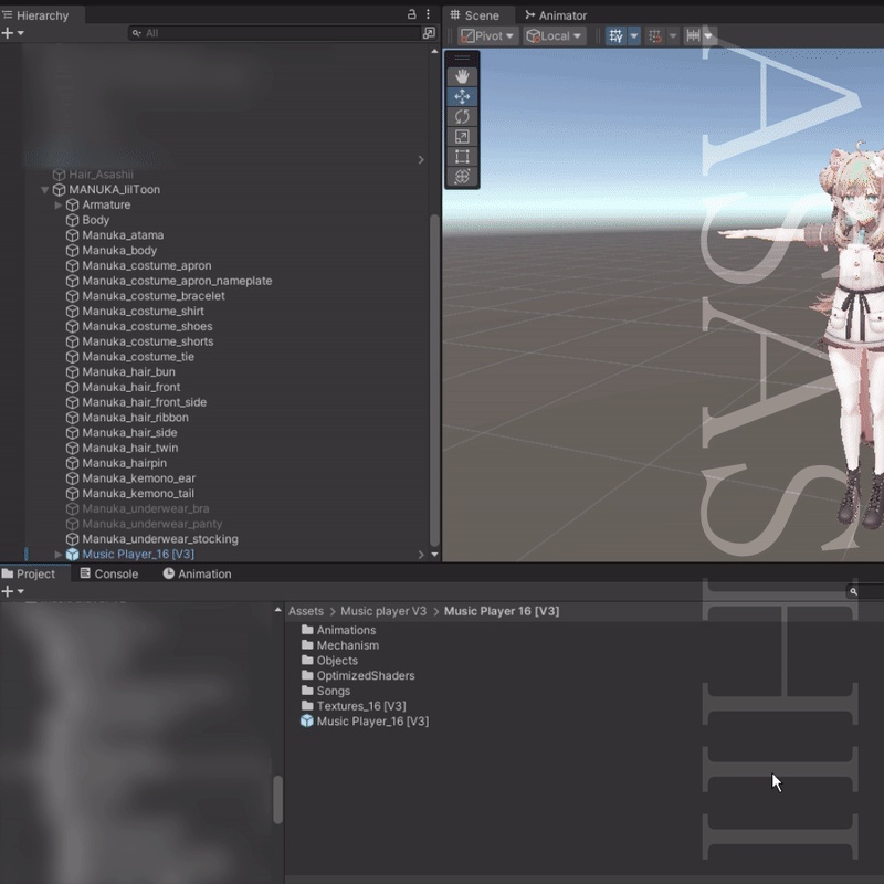 Music Player 🎶 [For VRChat avatars] V3 - asashi - BOOTH