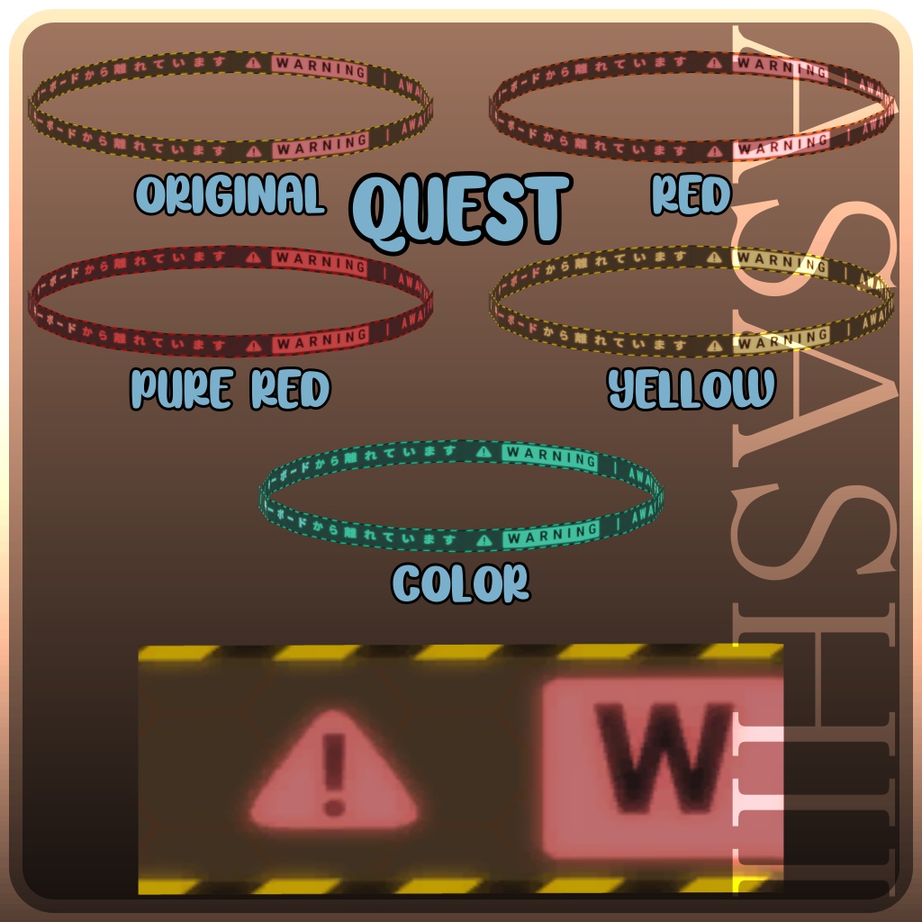 ⚠️ VRChat AFK Ring 😴 [PC / Quest] - asashi - BOOTH