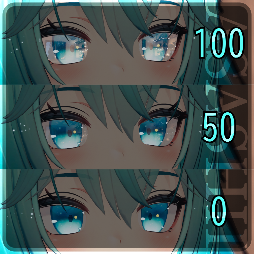 🌟 Rindo 「竜胆 」 Eye reflections 🪞 [V2 Update] - asashi - BOOTH