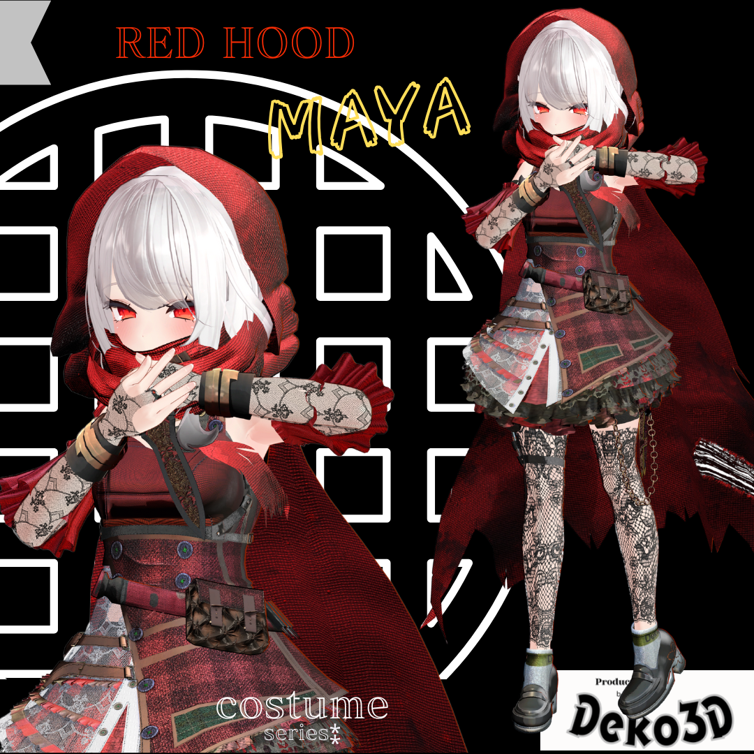 【RED HOOD】 - BOOTHSHOP_Deko＜booth＞ - BOOTH