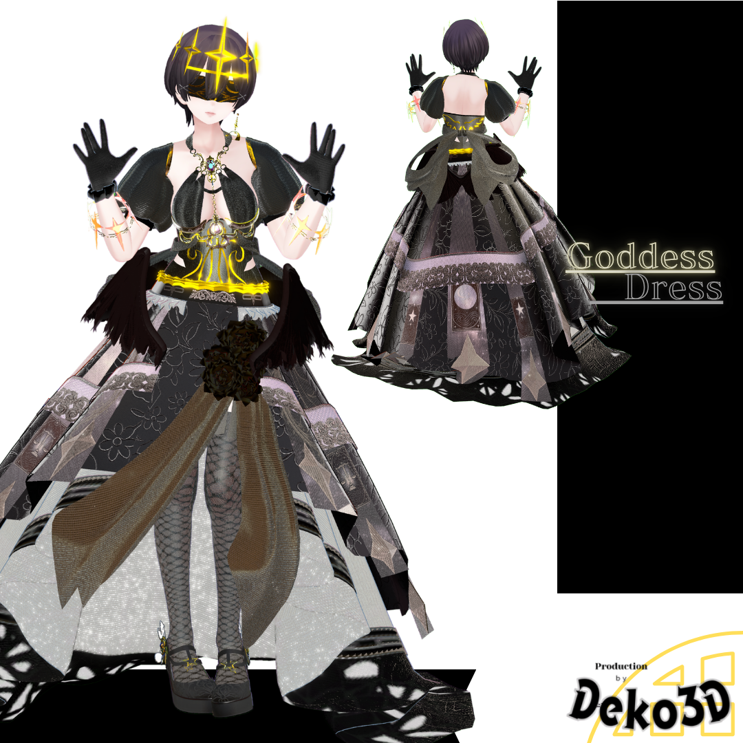 【Goddess Dress】 - BOOTHSHOP_Deko＜booth＞ - BOOTH