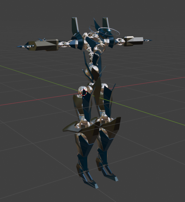 【VRChat想定】Skeletal Formation Mechanical Avatar(Universal Extended ...