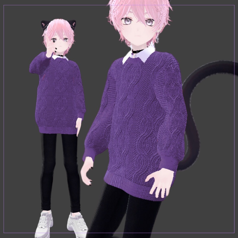[Kuutaくうた]Knit sweater - Witchevy - BOOTH