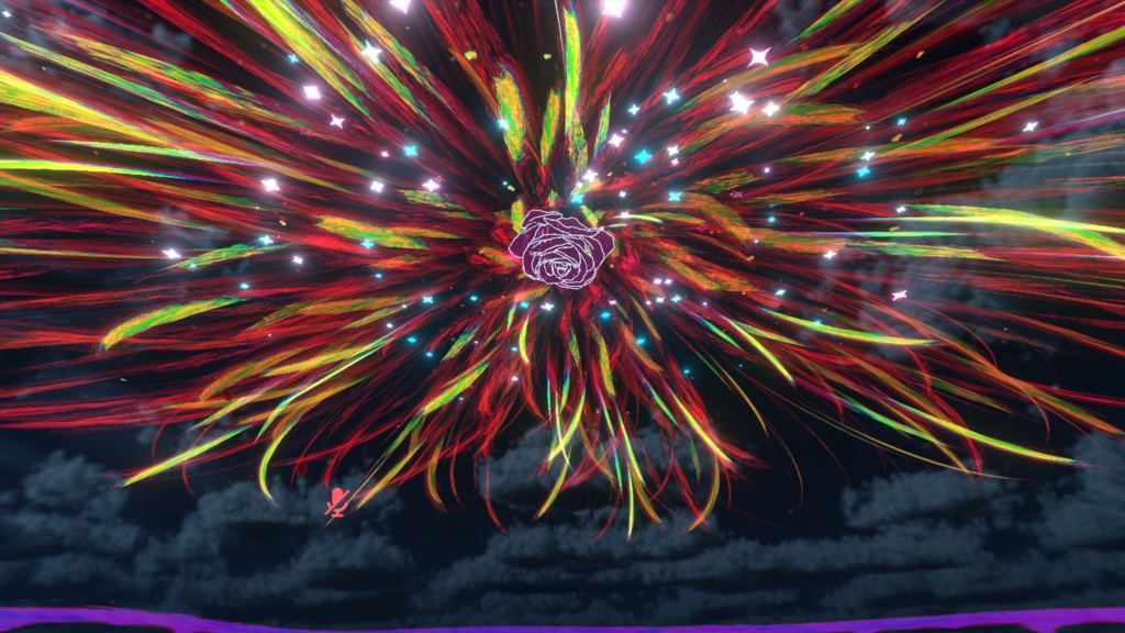 [VRChat/VFX] Rose Explosion - starkim1999 - BOOTH