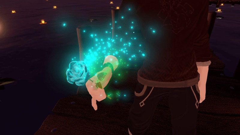 [VRChat/VFX] Beautiful Rose with an Animation - starkim1999 - BOOTH