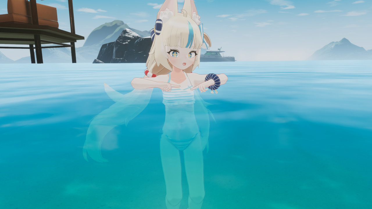 Sameko Saba / VRChat Avatar - bananowybt - BOOTH