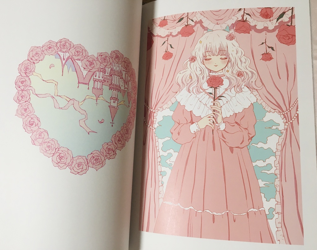 イラスト集"Halation" - 2M - BOOTH