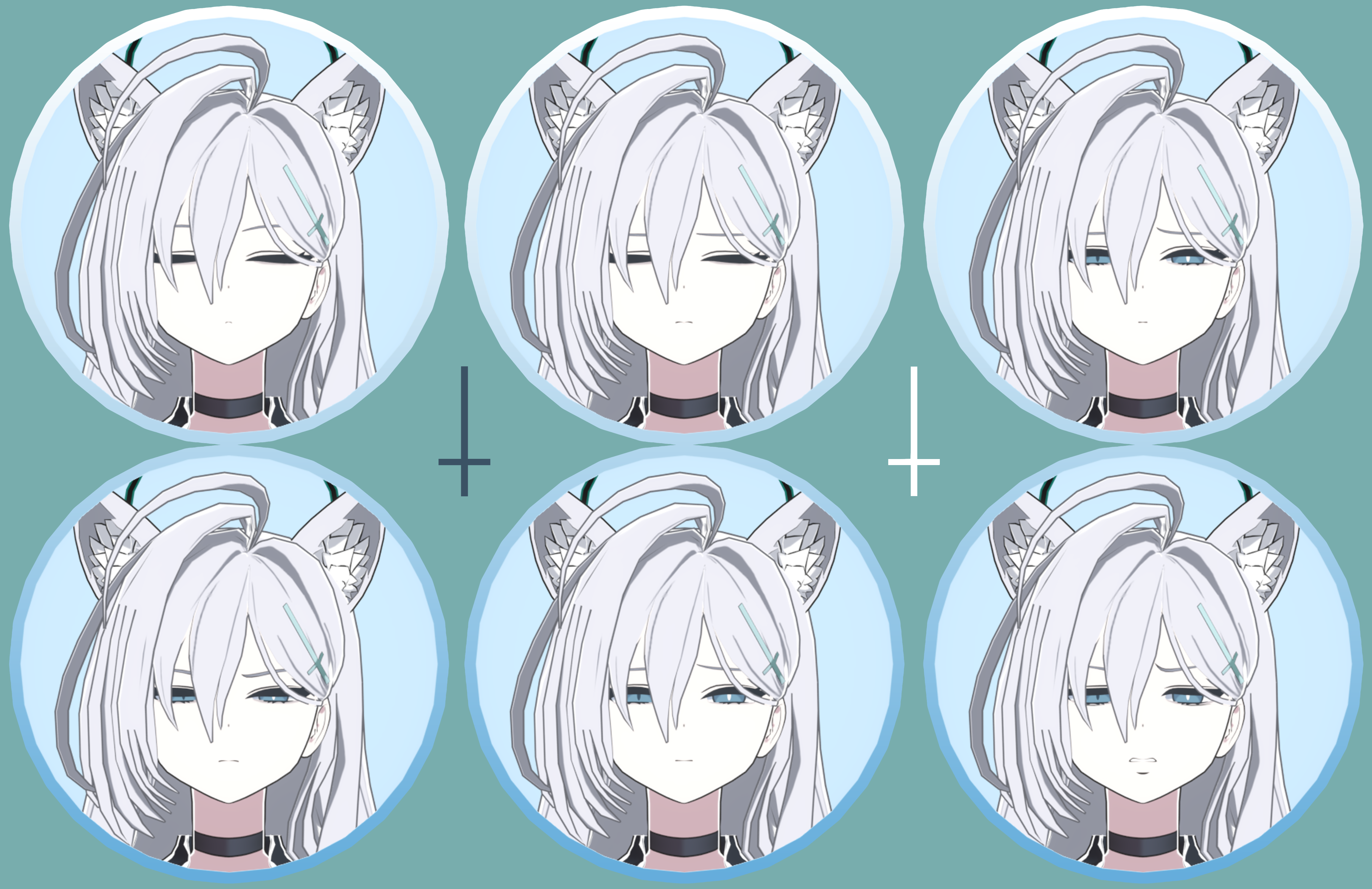 (UPDATE) シロコ＊テラー / Shiroko Terror 3D VRC - furude - BOOTH