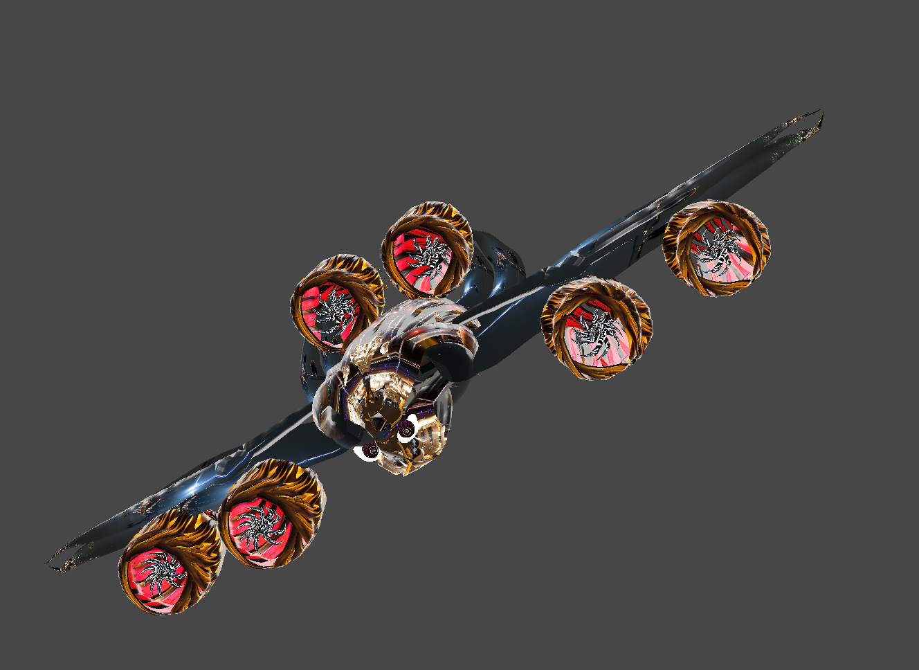 model_Protos_air_plane_2 - prototyp_x_one_3D model_place - BOOTH