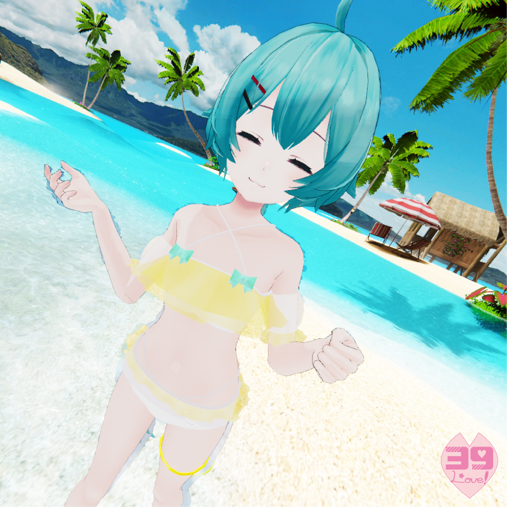 【薄荷対応】サマーフリルスイムウェア - 39Love！ - BOOTH