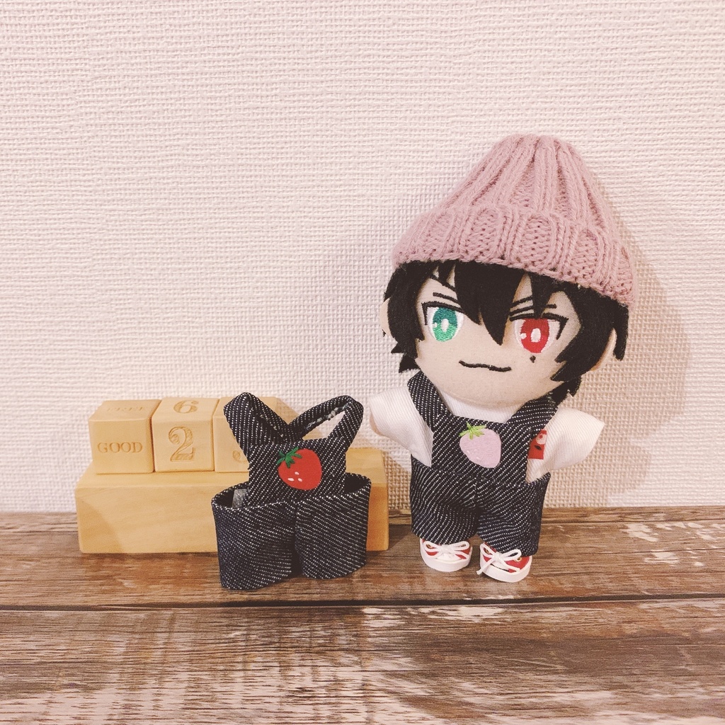 いちごデニムサロペット - marimo - BOOTH