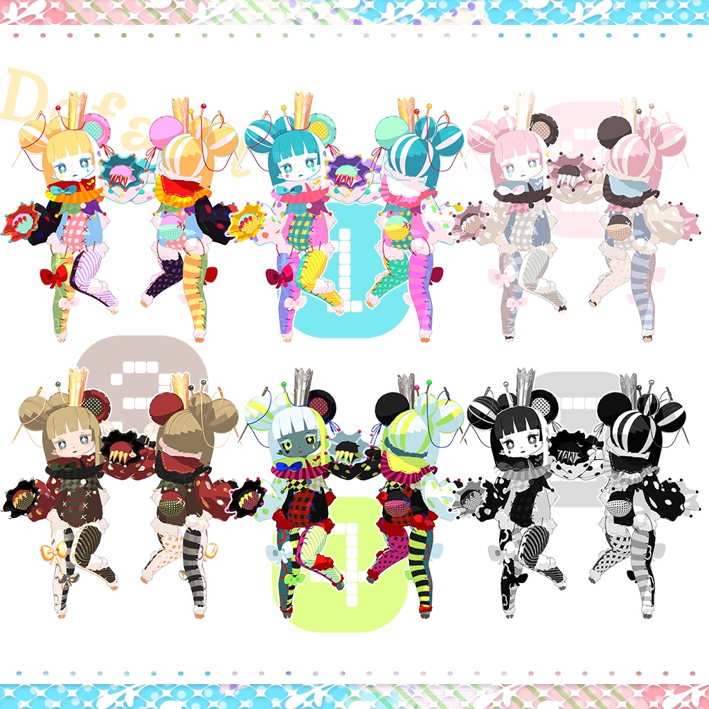 [VRM&Unitypackage]Nuibari - 塩トローチ - BOOTH