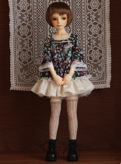 【無料】パターンセットvol.1[フリルワンピース]SD/SD13少女サイズ - peta-peta pattern - BOOTH