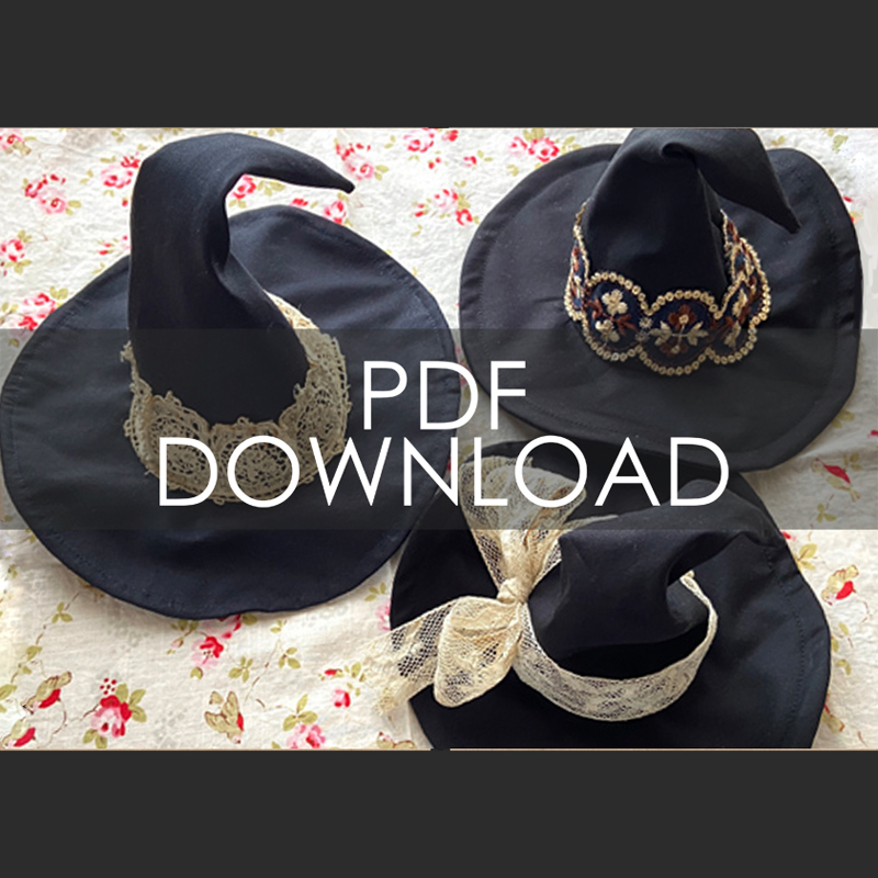 【無料】お試しパターン[とんがり帽子]S・M・Lサイズ - peta-peta pattern - BOOTH