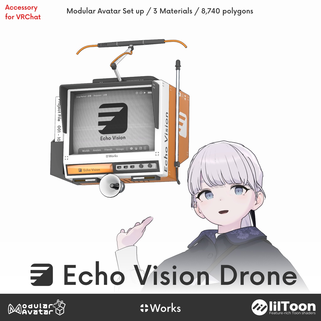 Echo Vision Drone（MA対応） - Plus Works - BOOTH