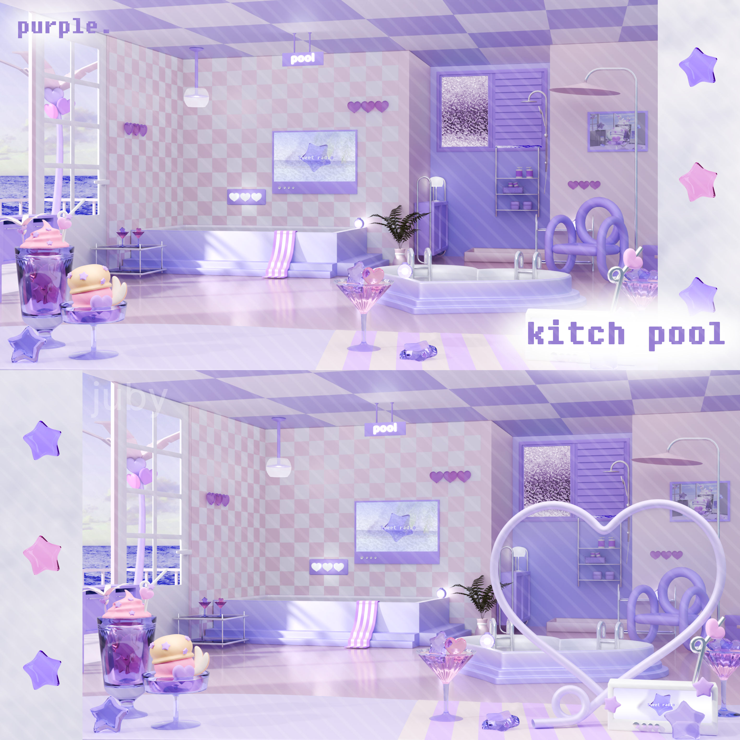 kitch pool{vtuber} - juby club - BOOTH