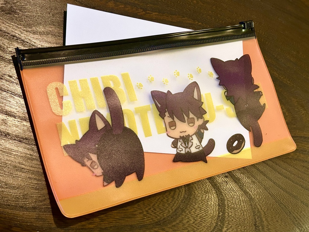 ちびねこてつさんのスライダーケース - ごめんこうむる - BOOTH