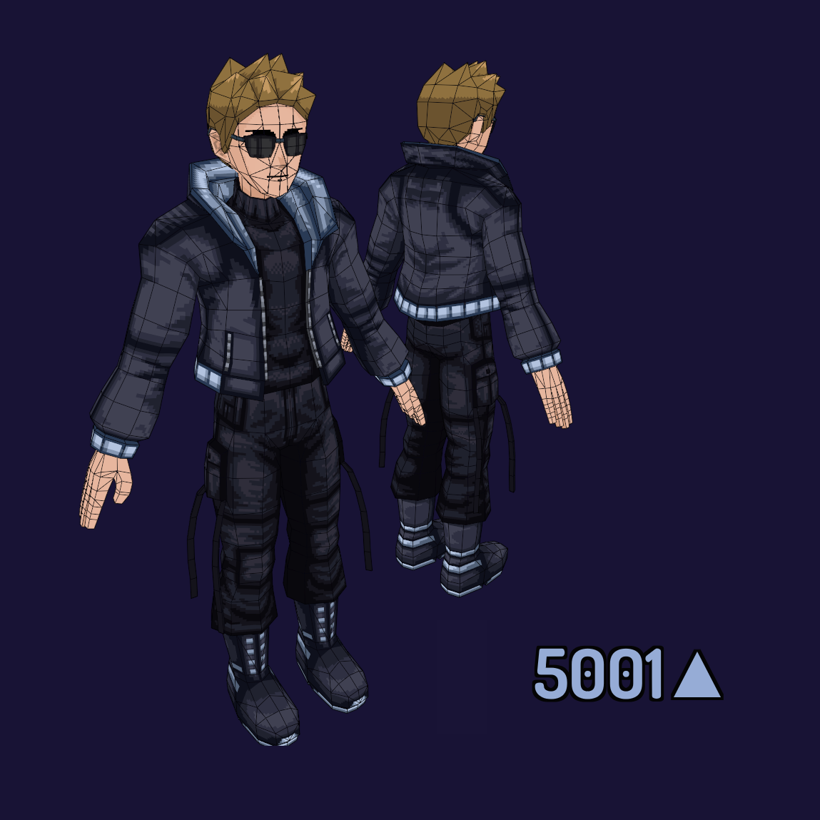 Punk Michael + Heather - MarinoDev Avatars - BOOTH