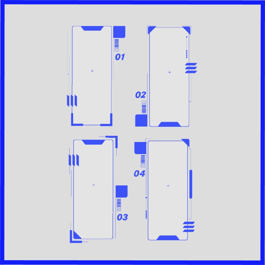 【TRPG】サイバーなコマ置き場素材【ココフォリア素材】 - AIMANI- - BOOTH