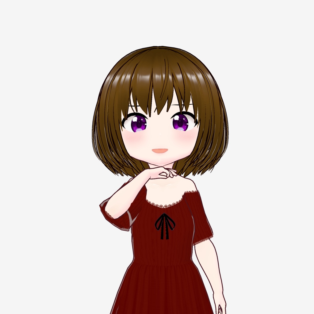 【無料】VRoid用SDキャラ（ミニキャラ）制作参考例 - れーや氏（X-ReYa）の趣味部屋 - BOOTH