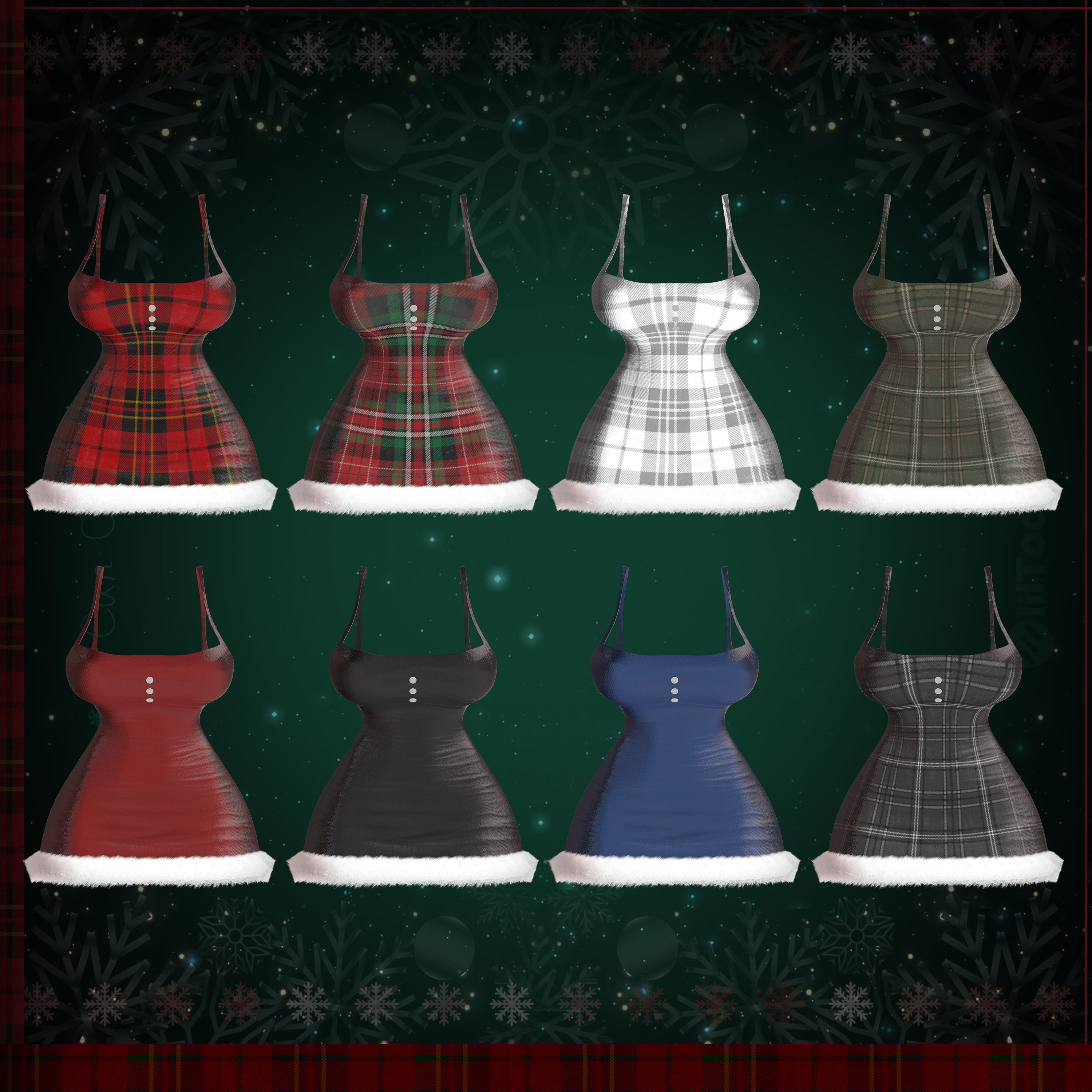 【SALE ミルティナ / 愛莉 】🖤Carol 【VRChat向け衣装モデル】 - I Can Opener - BOOTH