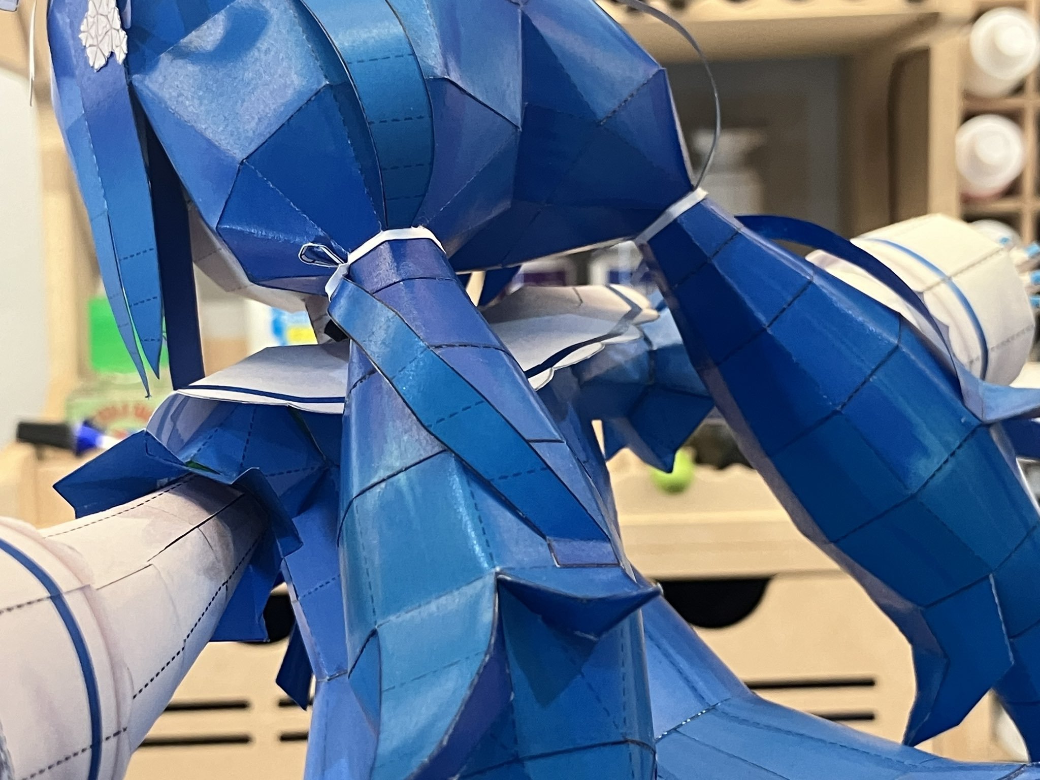 Poko Rakun 2.0 Papercraft Model Template - I Will Think About My Shop ...