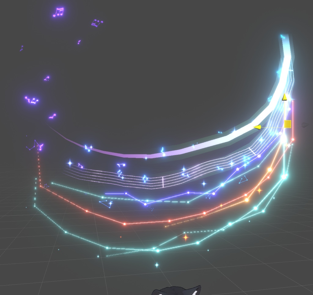 Trail Unity3d particle vrchat - 雪械重工 - BOOTH