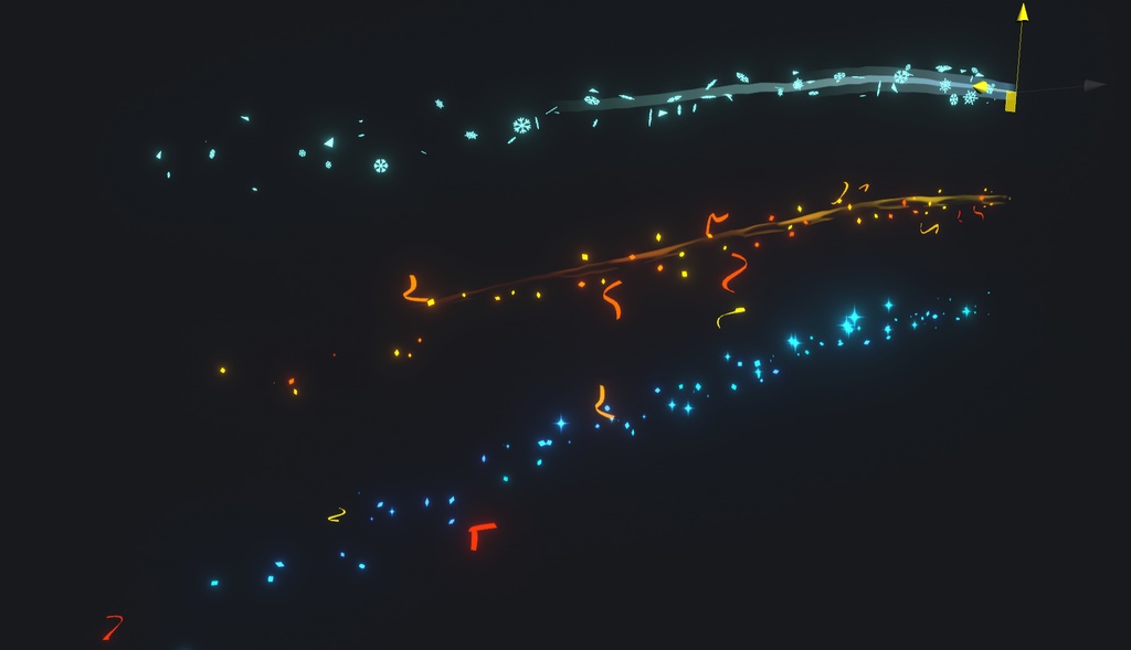 Trail V2 Unity3d particle vrchat - 雪械重工 - BOOTH