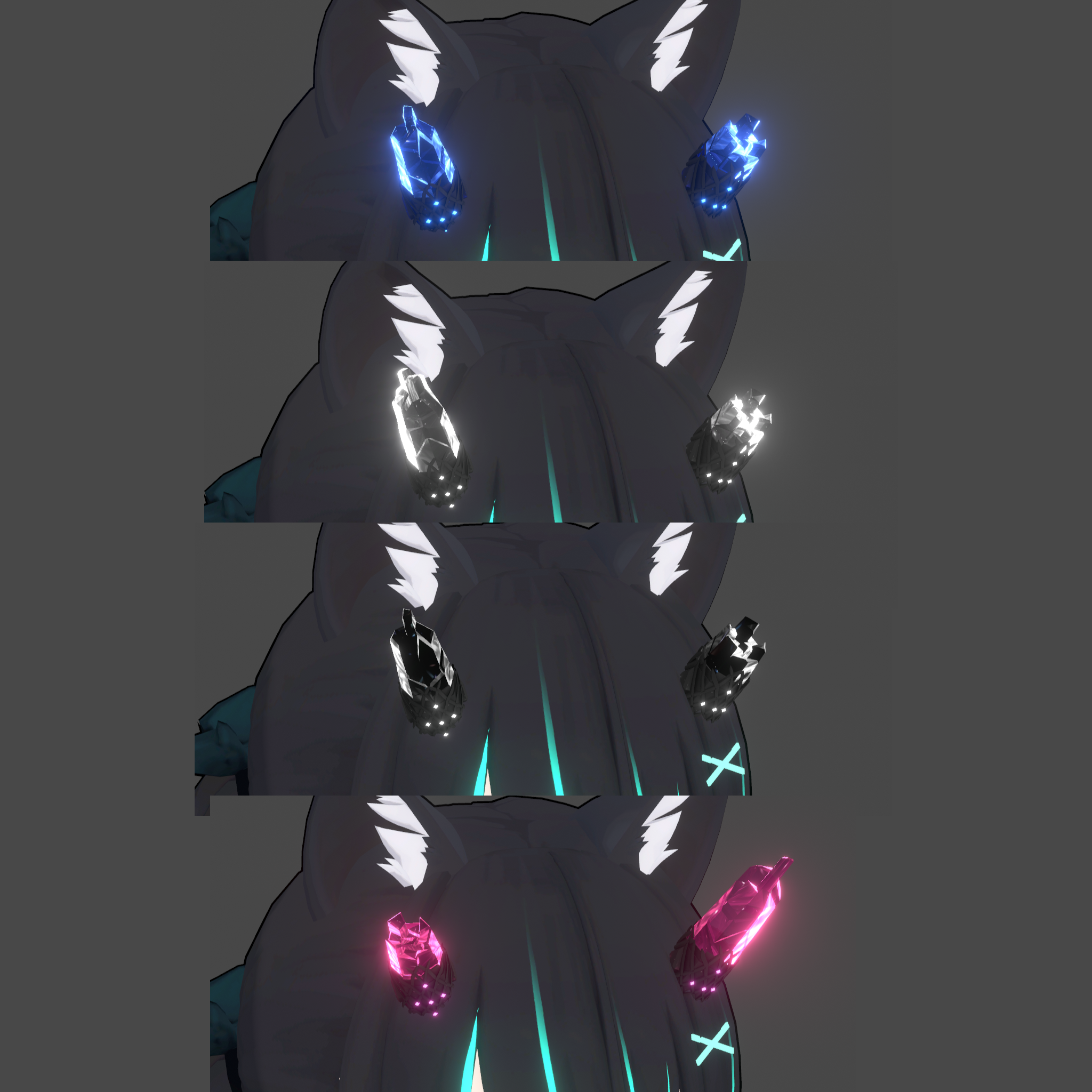 けっしょうたい Crystal Horn Unity3d VFX VRChat - 雪械重工 - BOOTH