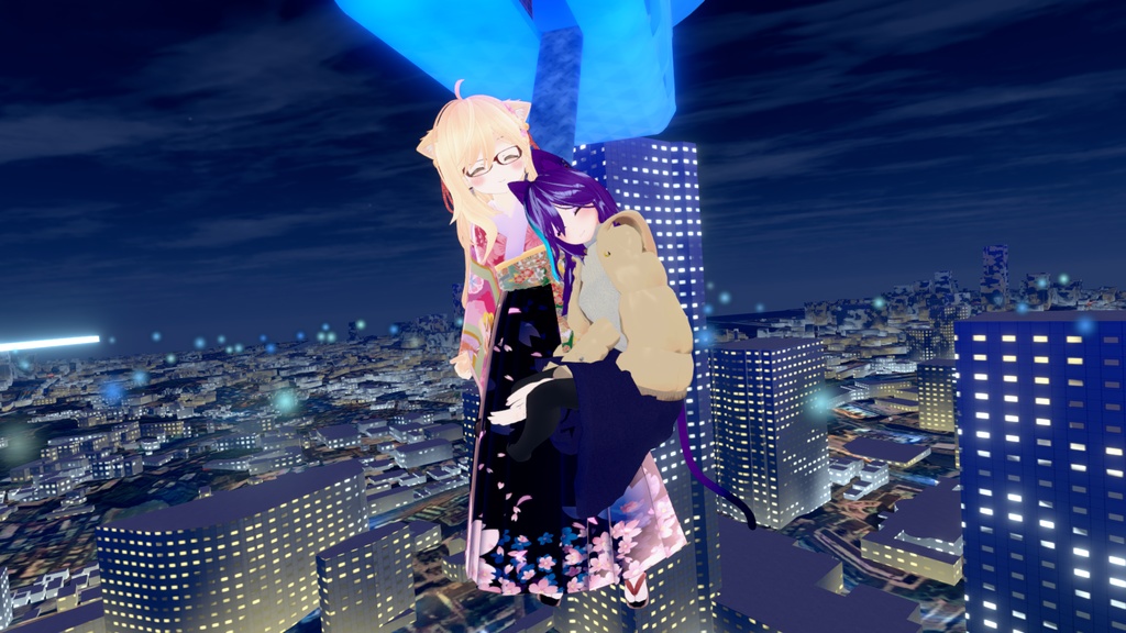 [サポート停止中] シティホテルの最上階 VRChatワールド Hotel Suite Room - リノールのどうぶつ雑貨店 - BOOTH