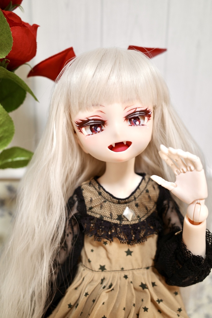 【展示】DDH-29 カスタムヘッド セミホワイト肌 アイ2種 パテ盛り MDD ドルフィードリーム - どーる制作まつり（by 祭） - BOOTH