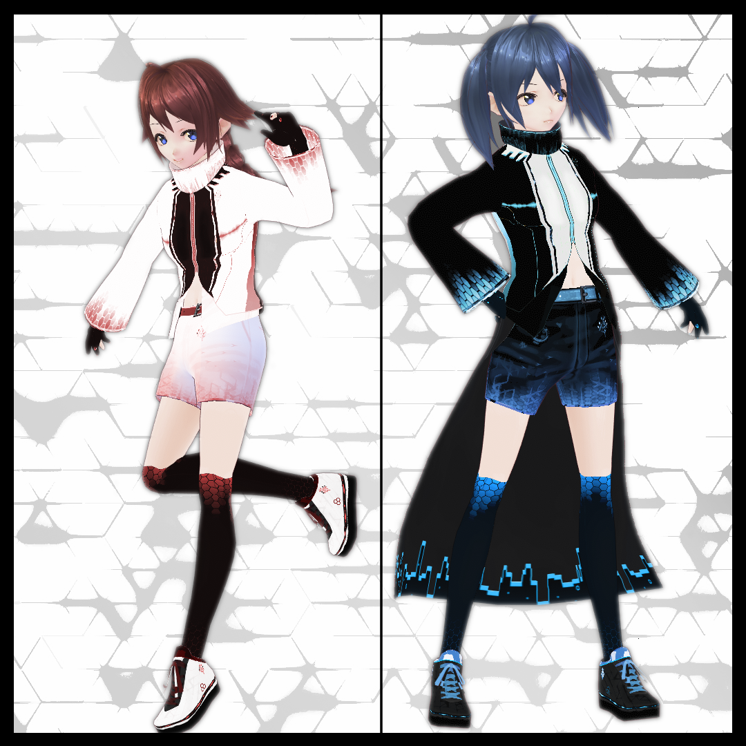 【Vroid Texture】EC-Digital Coat set - eguの魔窟 - BOOTH