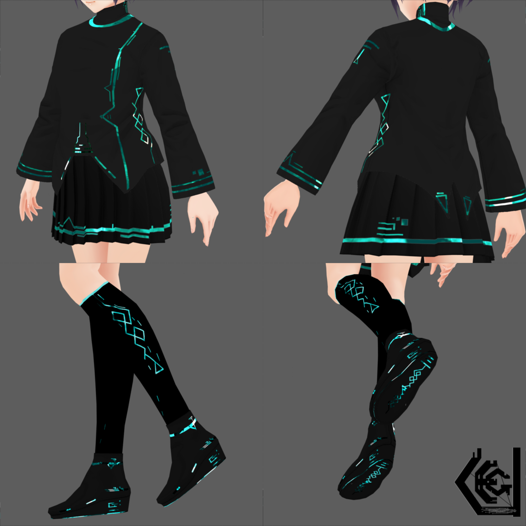 VRoid Cyber Clothing - eguの魔窟 - BOOTH